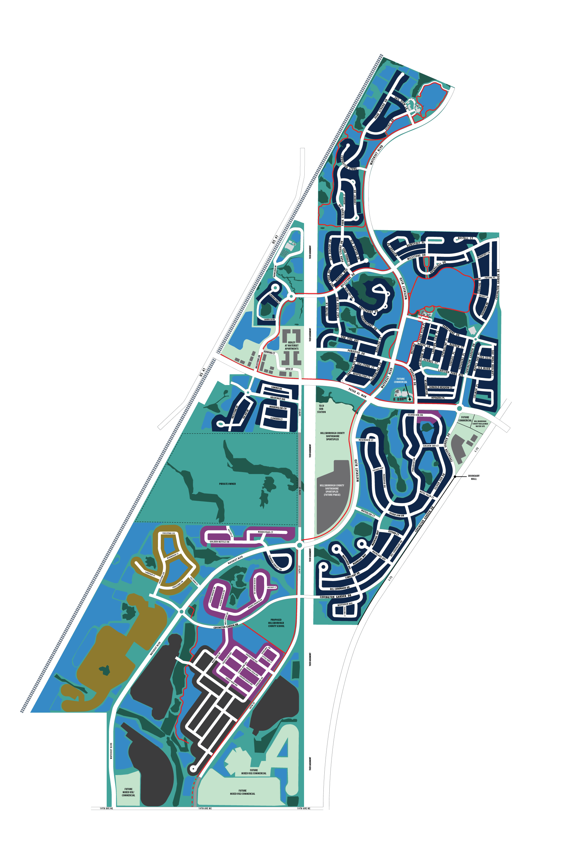 Map Of Apollo Beach Florida